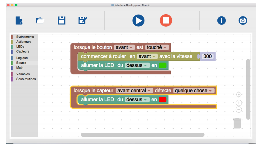 Initiation à la programmation avec des robots
